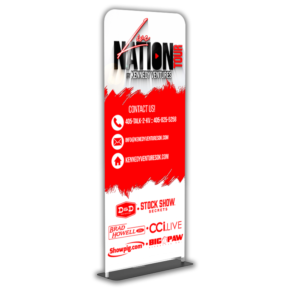 Tension Fabric Stand – KV Printing
